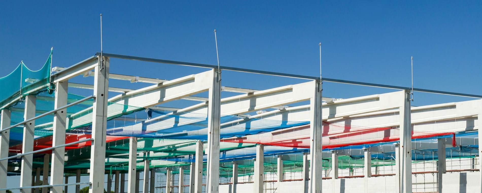 Fall Safety Nets for Personnel Protection by the m² | Safetynet365